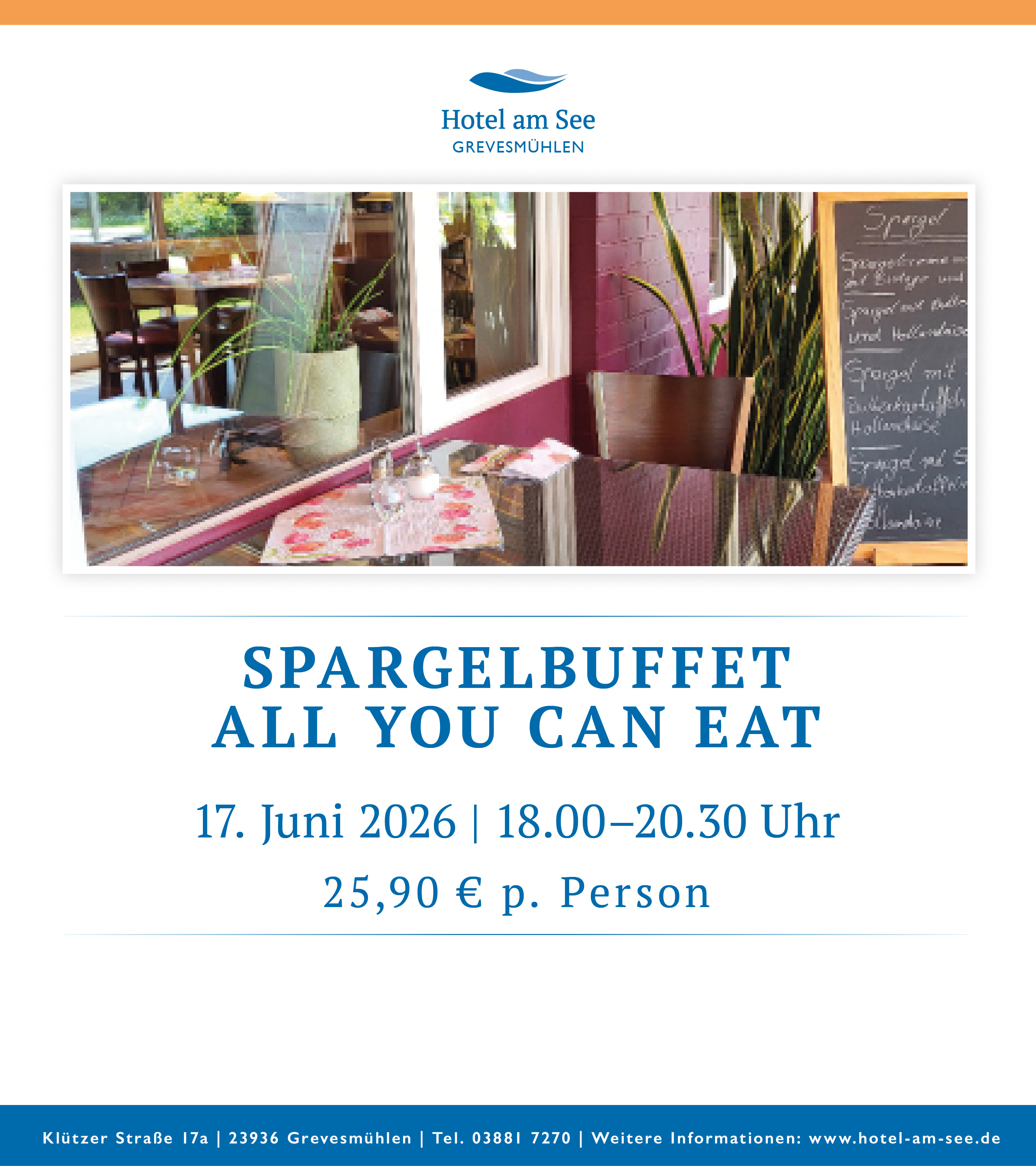 Spargelbuffet