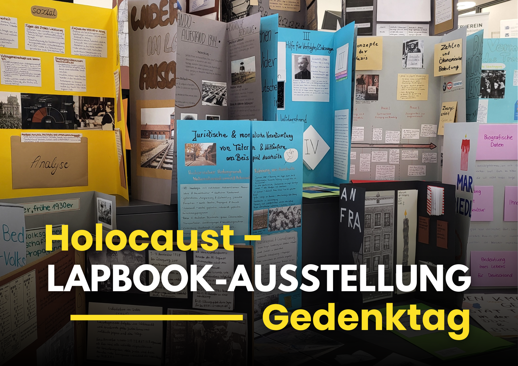 Tentoonstelling op Holocaust Memorial Day