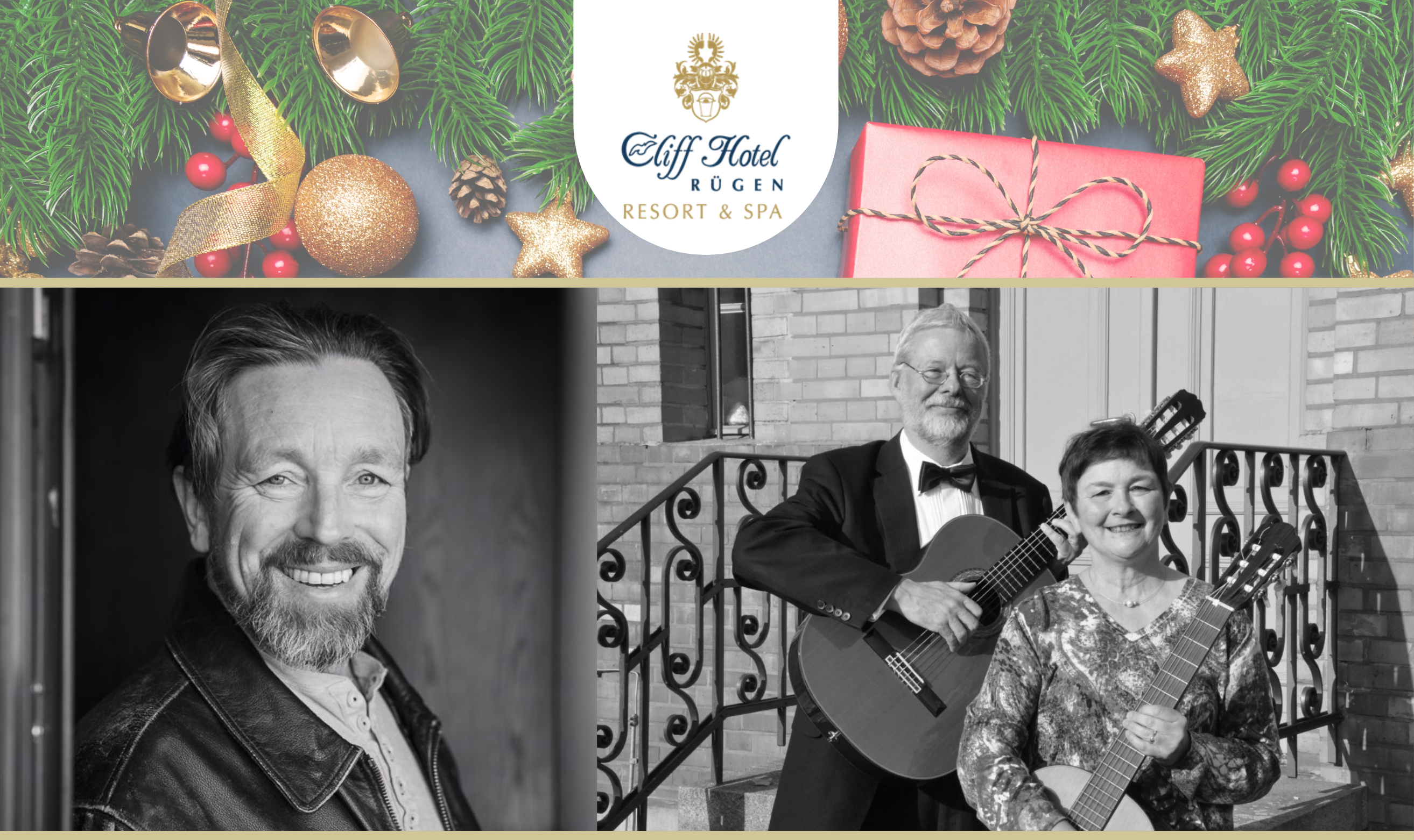 Christmas concert reading with Thomas Linke