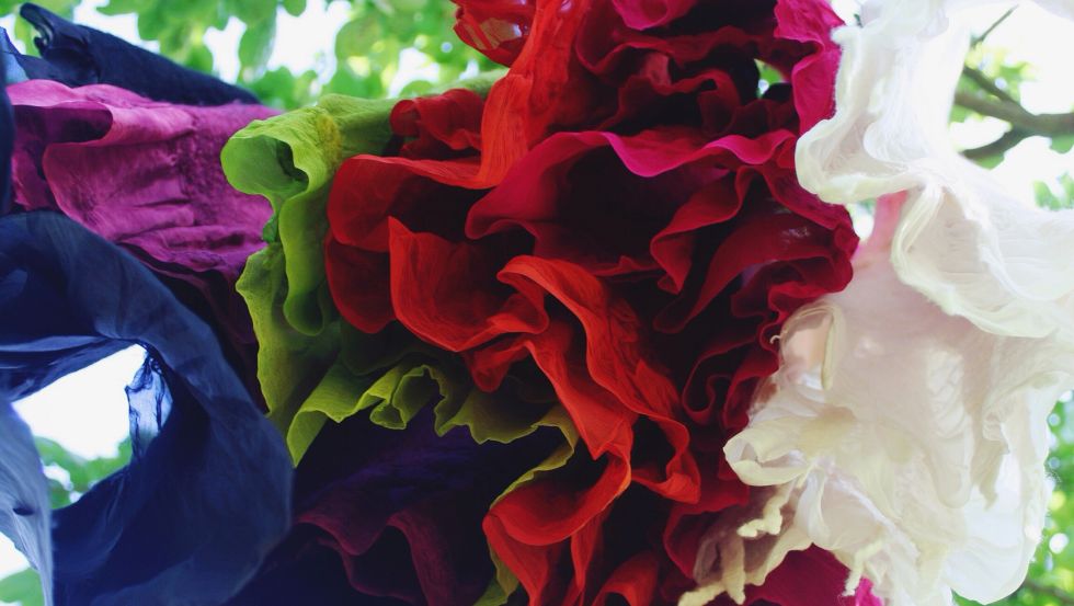 Felt Silk Clothing & Knit Patchwork