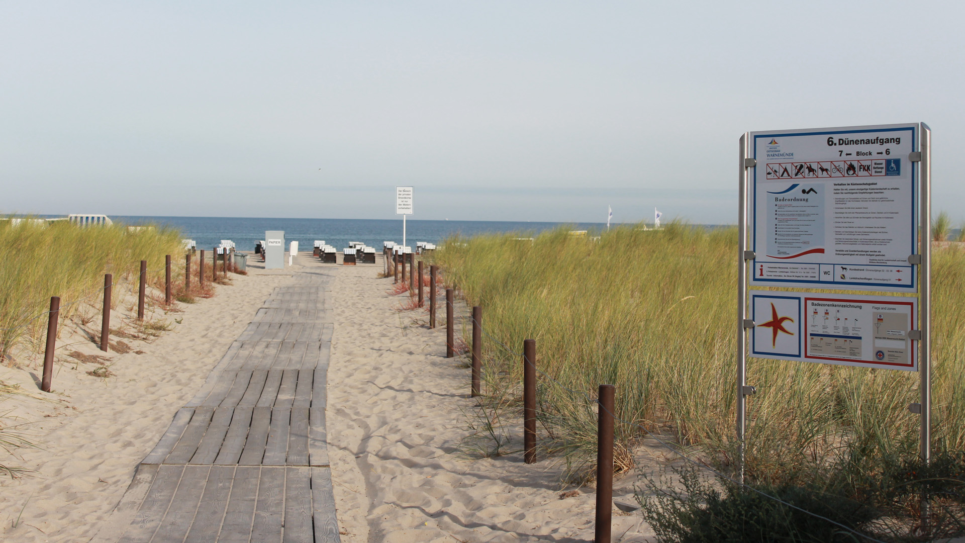 Warnemünde - Accessible beach access 6